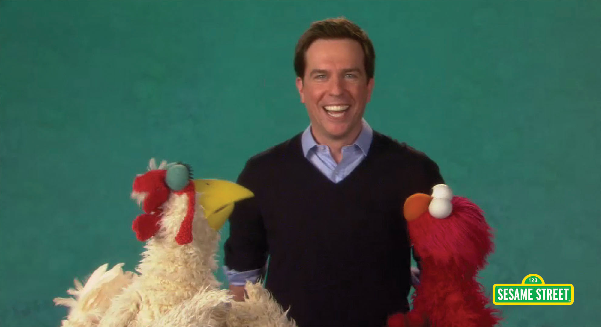 Ed Helms: Grimace | Sesame Street | PBS LearningMedia